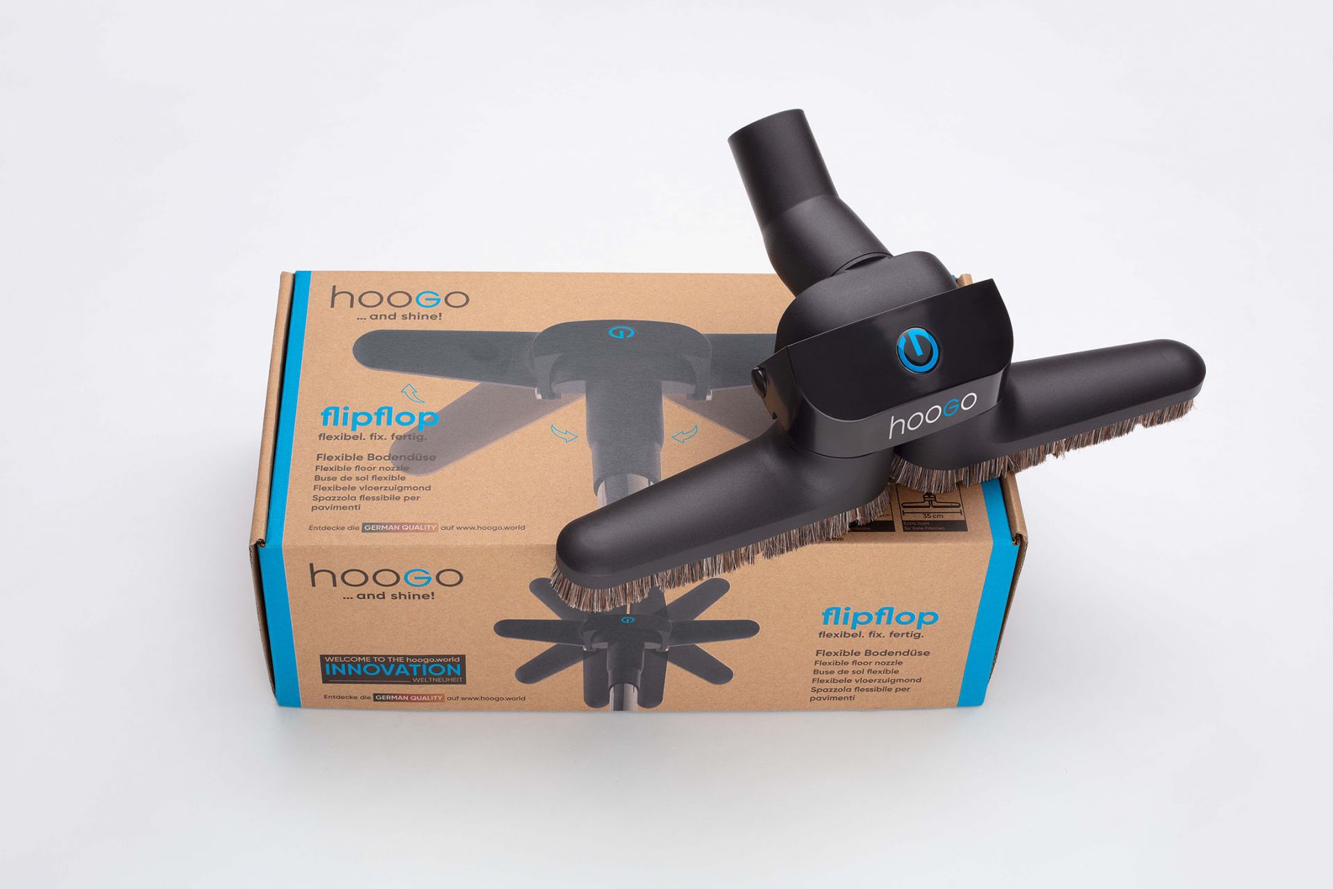 hoogo präsentiert weltweit erste flexible Staubsaugerdüse auf der CES ...